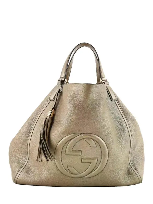 Gucci Soho Large Shoulder Bag - Gold