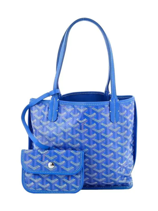 Goyard Anjou Reversible Mini Tote - Blue