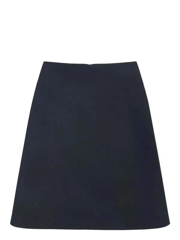 SHUSHU/TONG A-line Midi Skirt - Blue