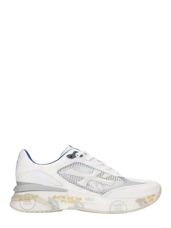 Premiata Logo-detail Sneakers - White
