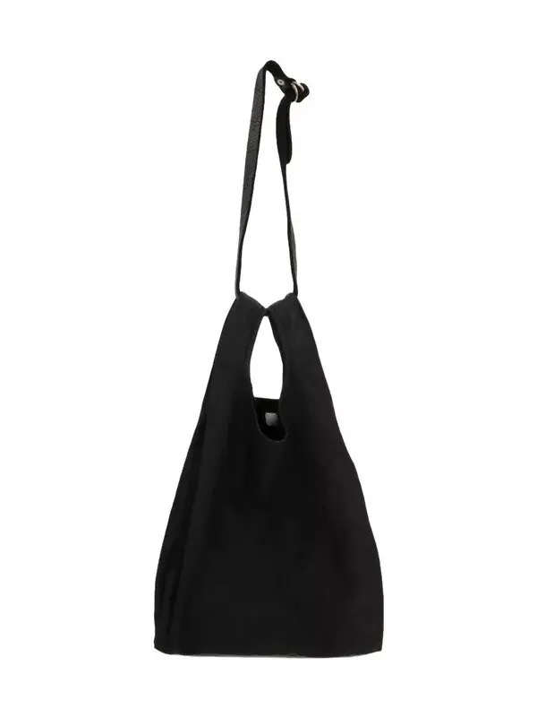 Guidi Leather Shoulder Bag - Black