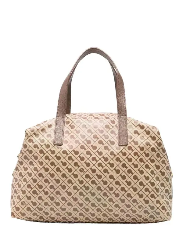 GHERARDINI Monogram Top Handle Bag - Neutrals
