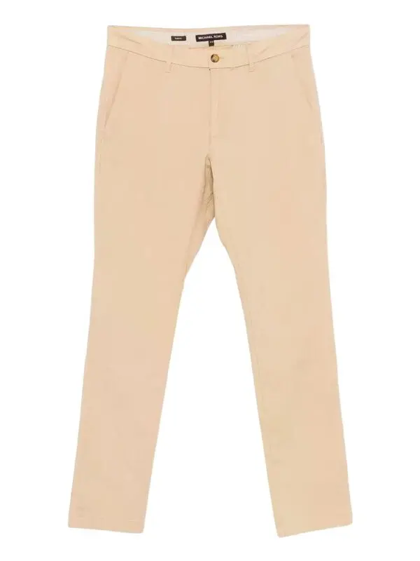 Michael Kors Diagonal-pocket Chinos - Neutrals