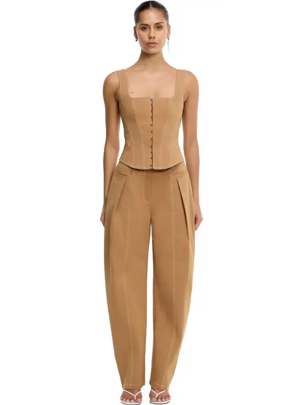 Significant Other Barrel Silhouette Pant - Cedar