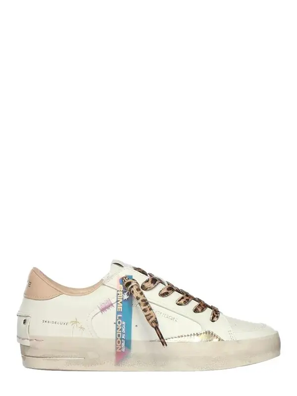 CRIME LONDON Sk8 Deluxe Sneakers - Neutrals