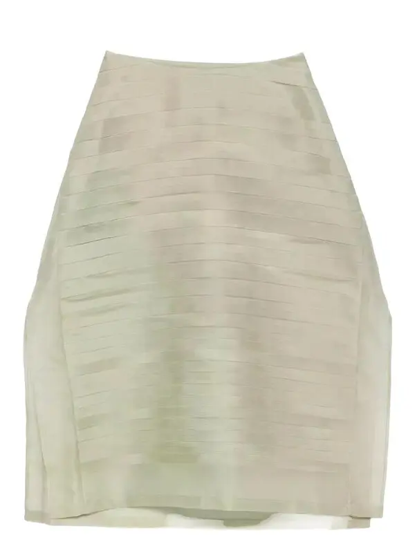 Christian Wijnants Pleated Midi Skirt - Neutrals