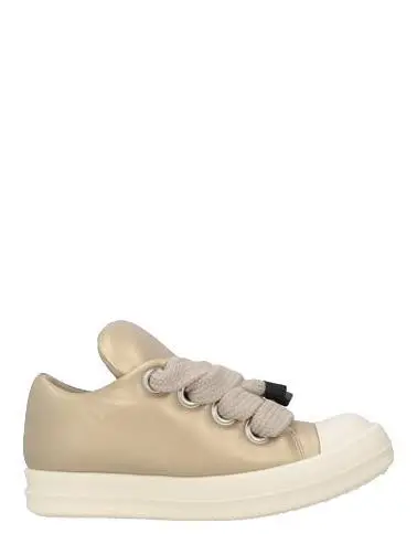 Rick Owens Leather Low-top Sneakers - Gold