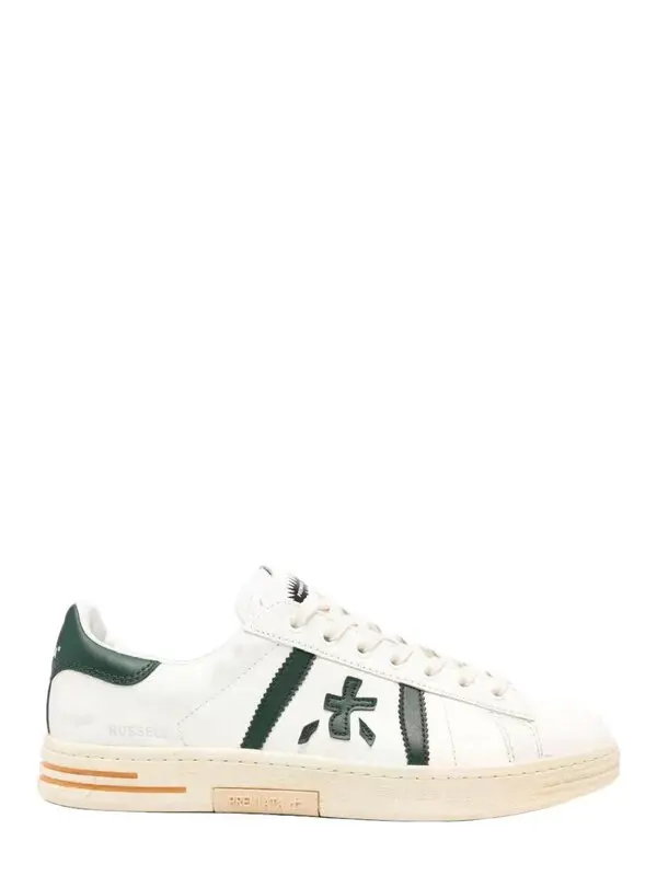 Premiata Russell Logo-detail Sneakers - White