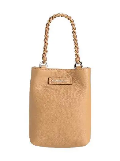 GIANNI CHIARINI Leather Mini Handbag - Beige