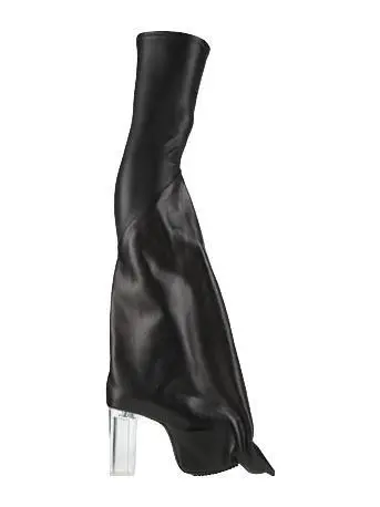 Rick Owens Leather Over-the-knee Boots - Black