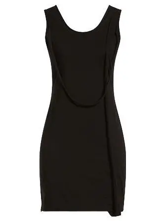 Helmut Lang Mini Dress Supima, Elastane - Black