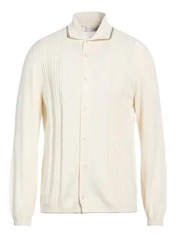 Brunello Cucinelli Cotton Knit Cardigan - White