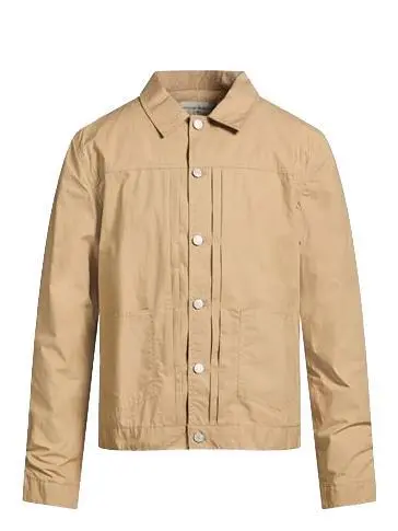 Officine Générale Woven Casual Jacket - Beige
