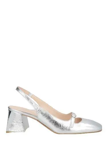 Cosmoparis Pumps Leather - Silver