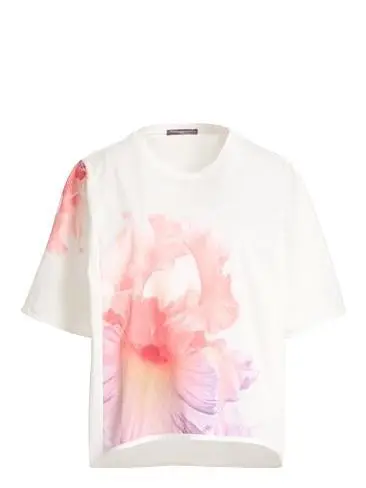 High Printed Jersey T-shirt - White
