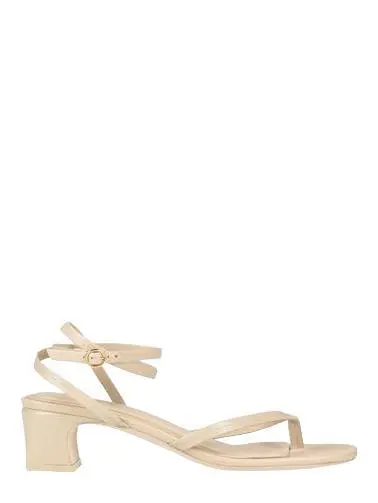 Rag & Bone Leather Thong Sandals - Beige