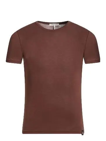 Rag & Bone T-shirt Size Cotton, Modal, Elastane - Brown
