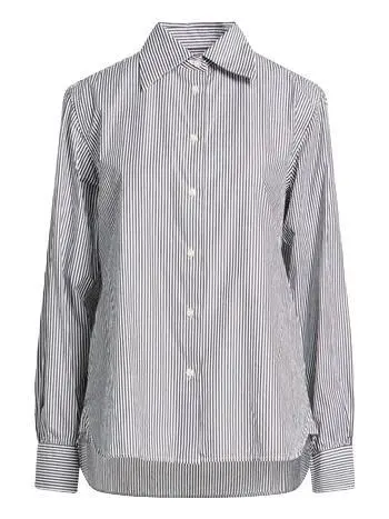 Officine Générale Striped Poplin Shirt - White