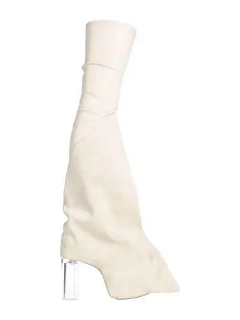 Rick Owens Over-the-knee Boots - Off White