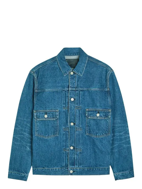 BLUE BLUE Denim Trucker Jacket - Blue