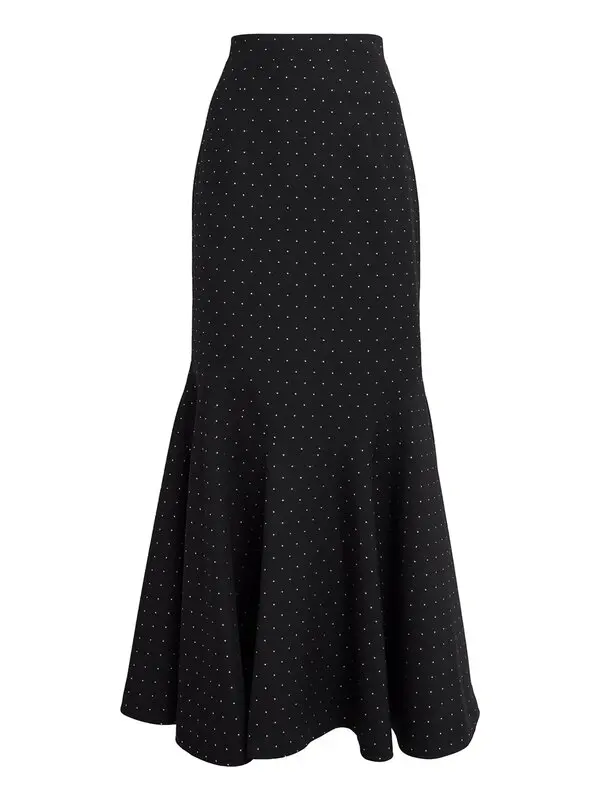 Huishan Zhang Charly Maxi Skirt - Black