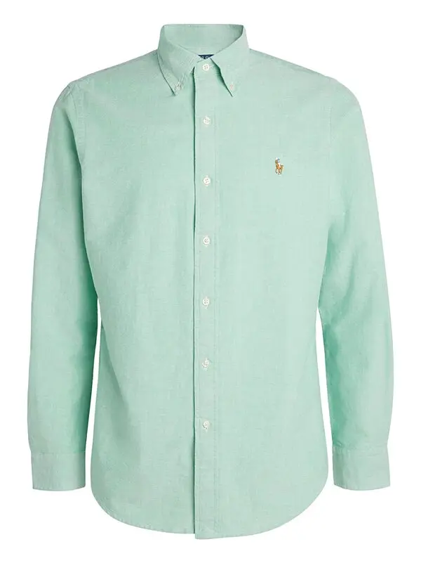 Polo Ralph Lauren Custom Fit Oxford Shirt - Green
