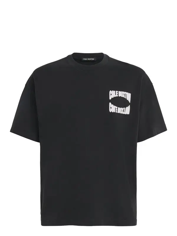 COLE BUXTON Reflected Arc T-shirt - Black