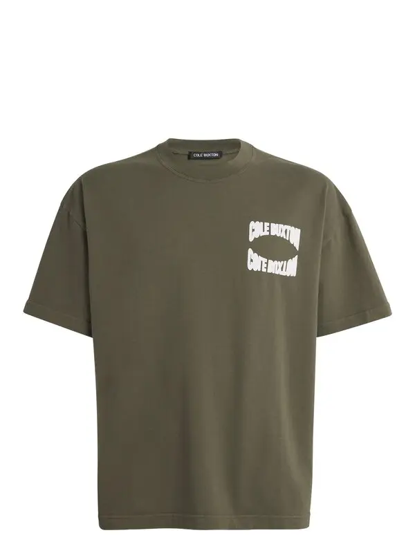 COLE BUXTON Reflected Arc T-shirt - Green