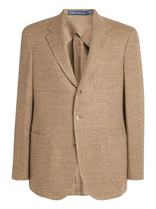 Polo Ralph Lauren Summer Tweed Blazer - Brown