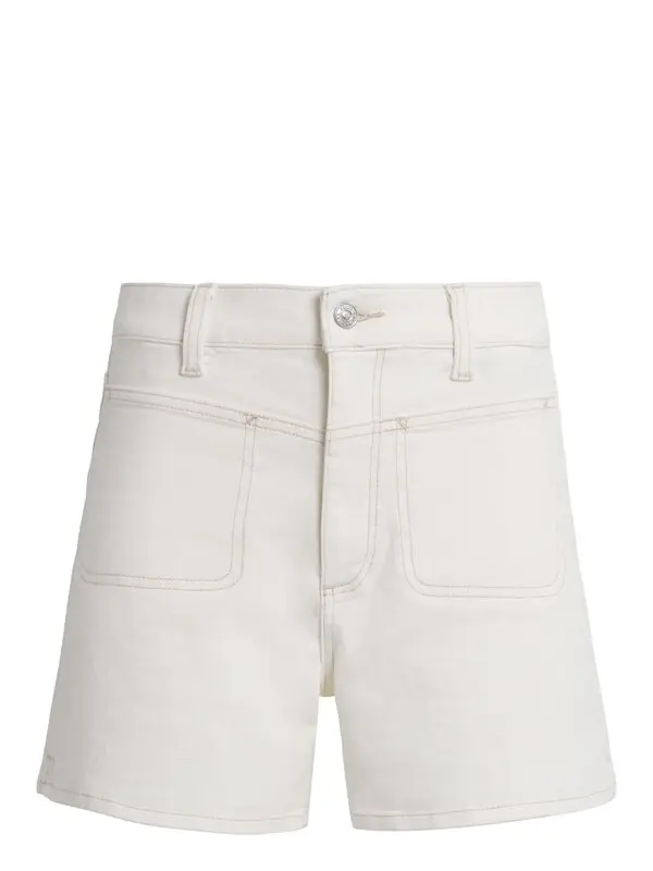 Paige Denim Dani Shorts - Ivory
