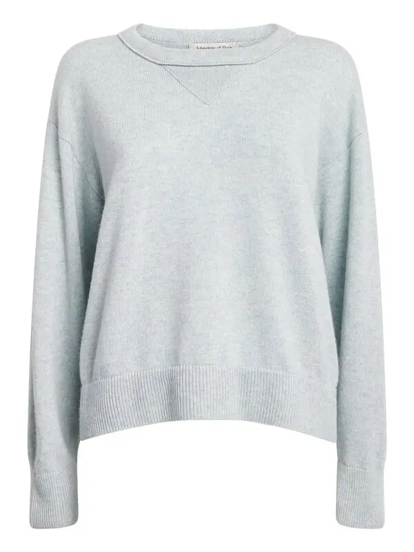 Johnstons Of Elgin Cashmere Stella Sweatshirt - Green