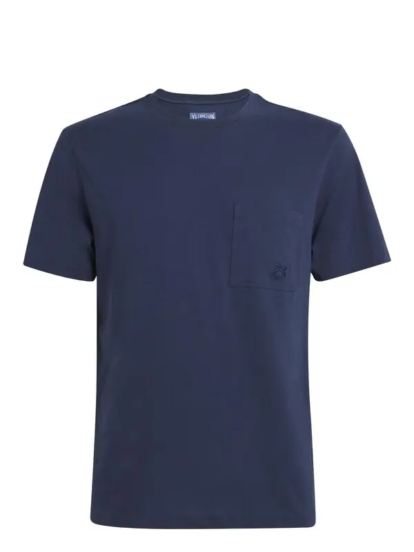 Vilebrequin Organic Cotton Jersey Titan T-shirt - Blue
