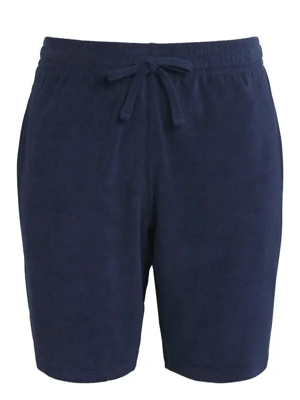 Vilebrequin Organic Cotton Terry-blend Bolide Shorts - Blue