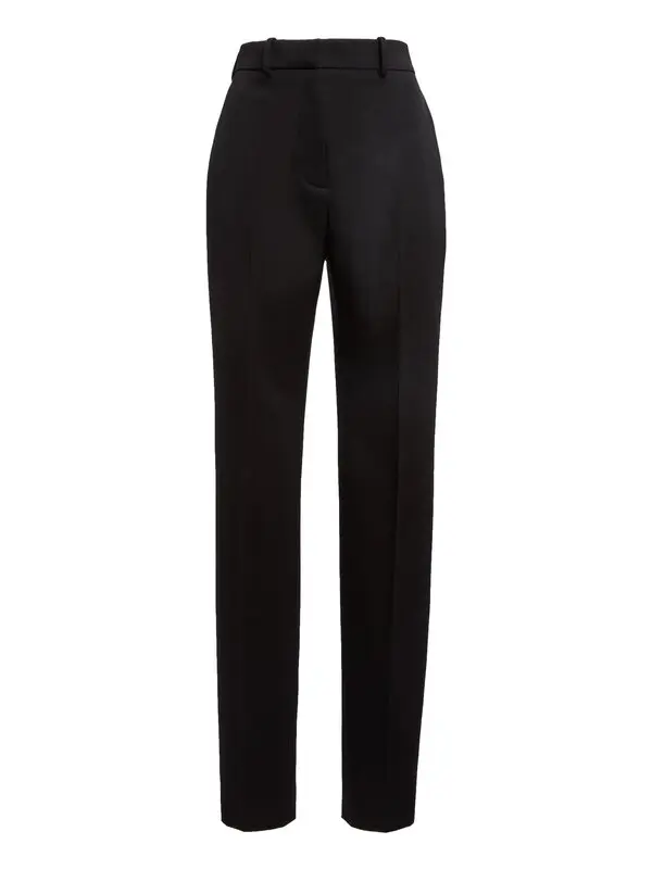 Givenchy Wool Skinny-leg Pants - Black