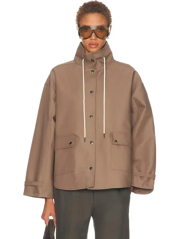 EAVES X Jasmine Tookes Cara Jacket - Walnut