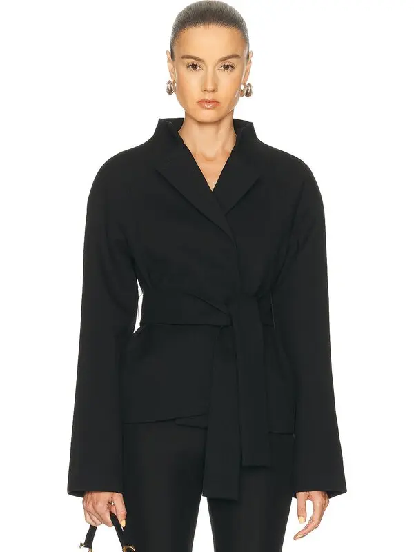EAVES X Jasmine Tookes Rue Classic Suiting Jacket - Black