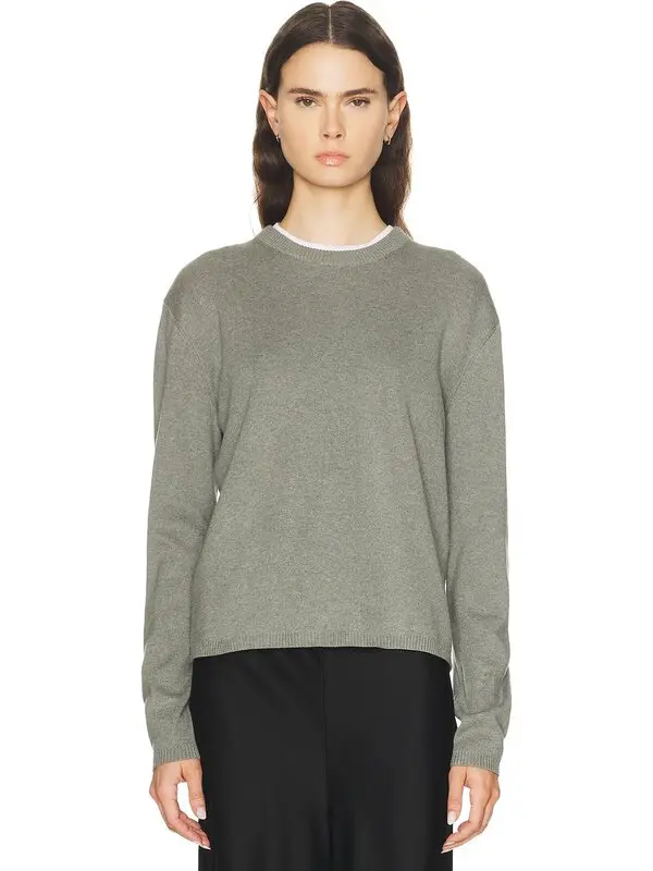 EAVES Cydnee Oversized Sweater - Heather Grey