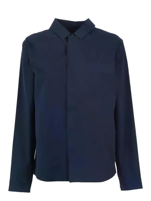 K-WAY Logo Overshirt - Blue