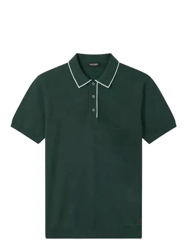 RON DORFF Button-fastening Polo Shirt - Green