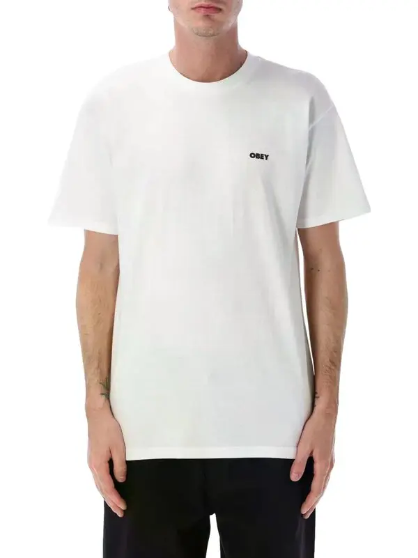 Obey Watching T-shirt - White