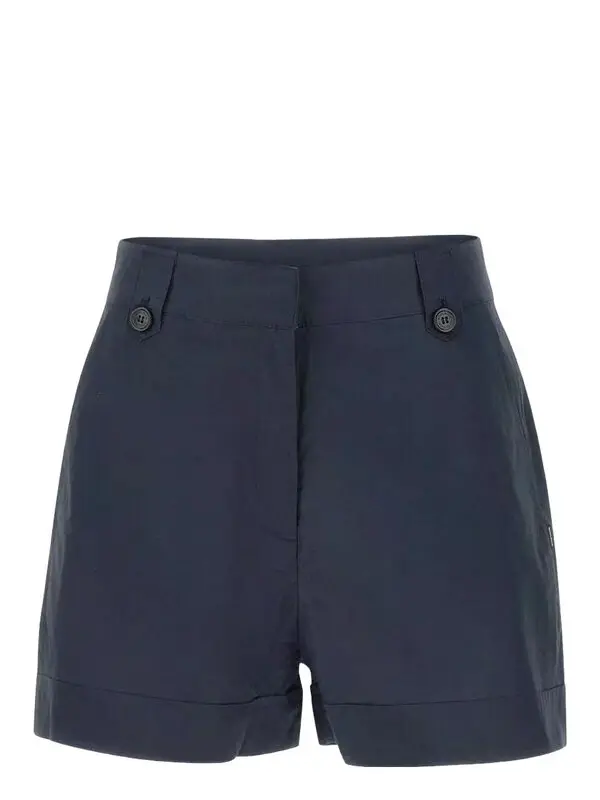 Woolrich Tailored High-waisted Shorts - Blue