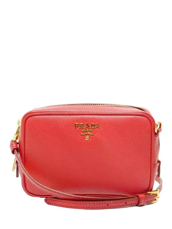 Prada 2014 Leather Mini Bag - Red