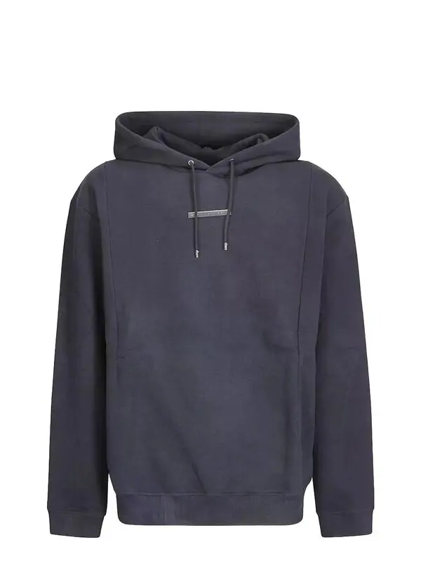 HELIOT EMIL Hooded Sweatshirt - Blue