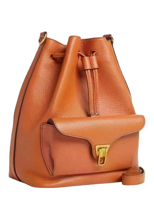 COCCINELLE Beat Generation Bucket Bag - Orange