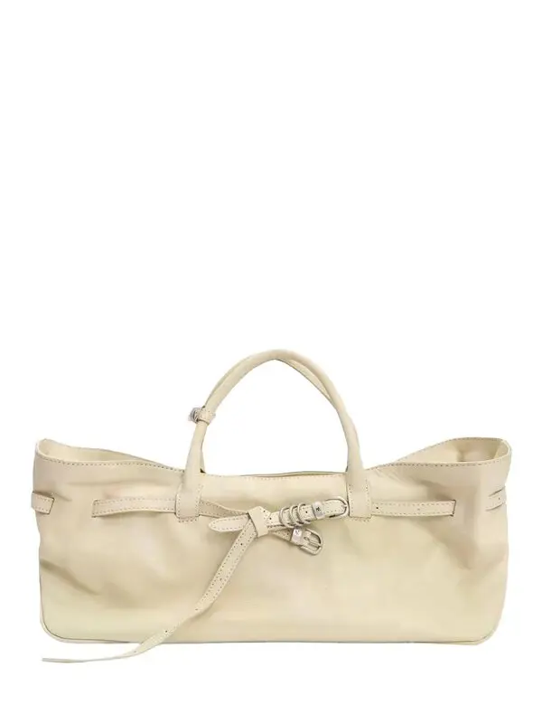 MARGESHERWOOD Leather Tote Bag - Neutrals