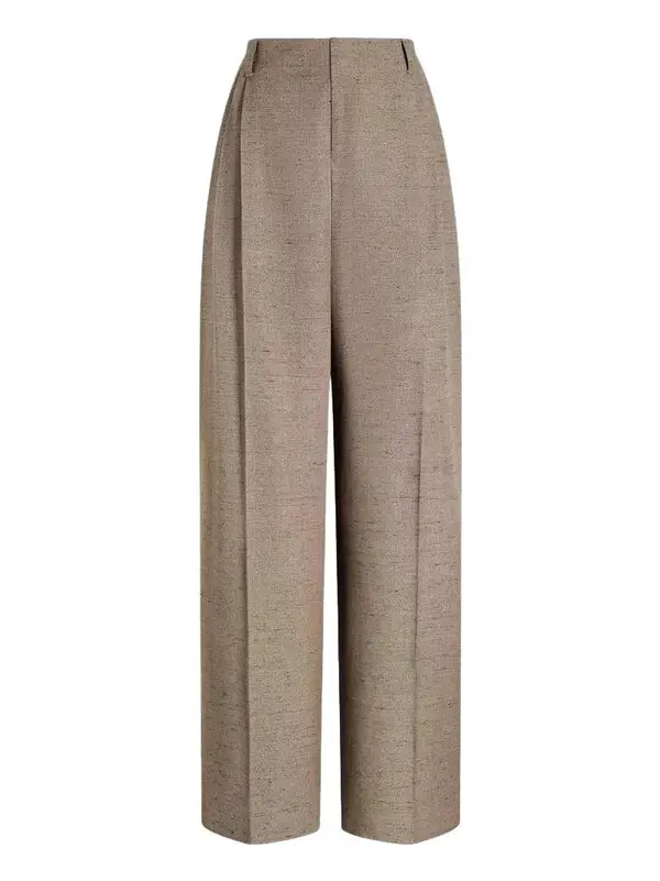 Dolce & Gabbana Pleated Trousers - Brown