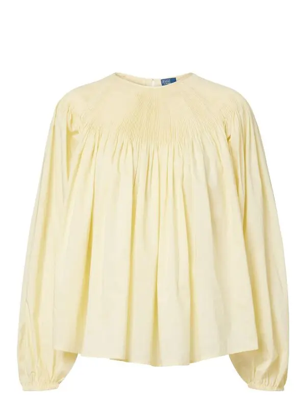 Polo Ralph Lauren Cotton Blouse - Yellow