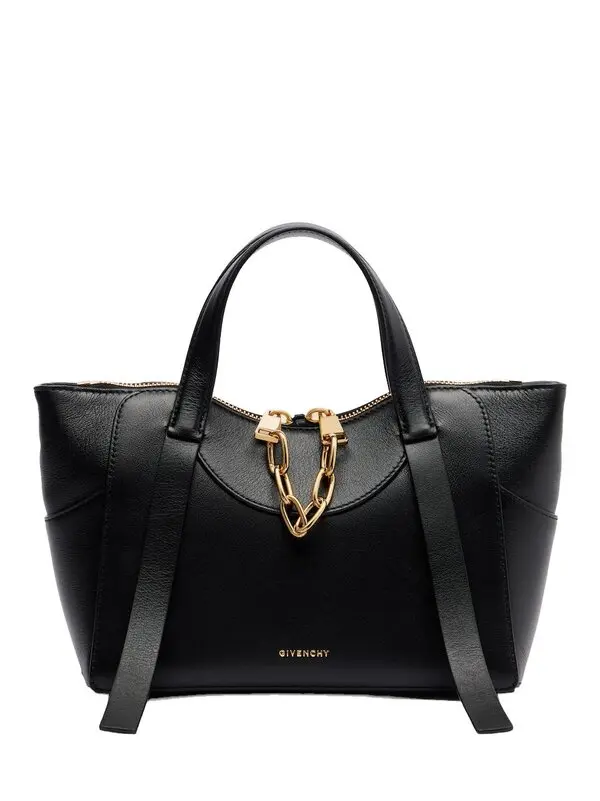 Givenchy The Snatch Small Leather Tote Bag - Black