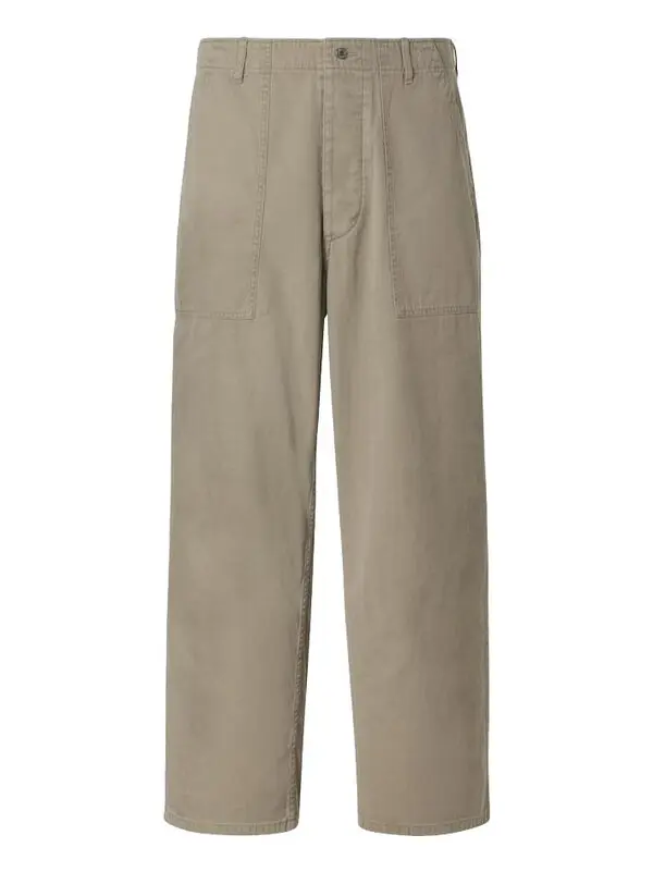 A.PRESSE Vintage Straight Pants - Grey