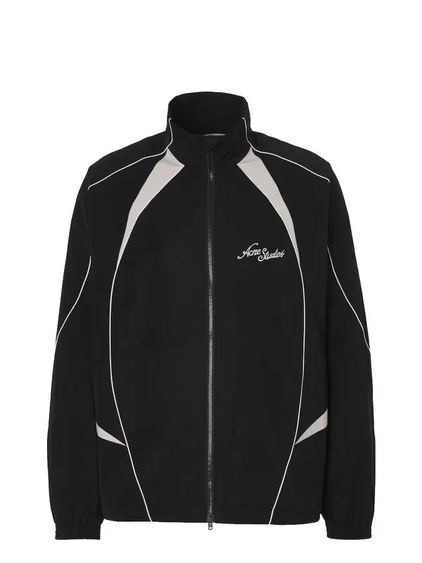 Acne Studios Logo Technical Jacket - Black